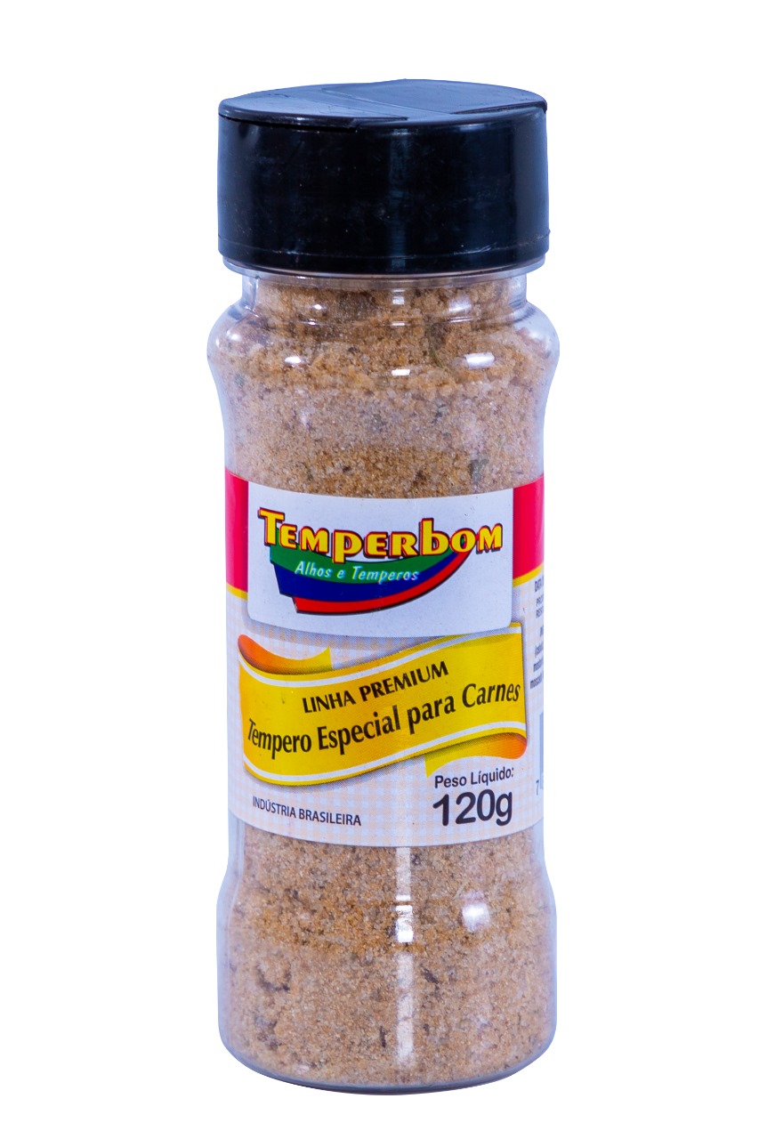 Temperbom - Alhos e temperos | Tempero Especial para Carnes 120g
