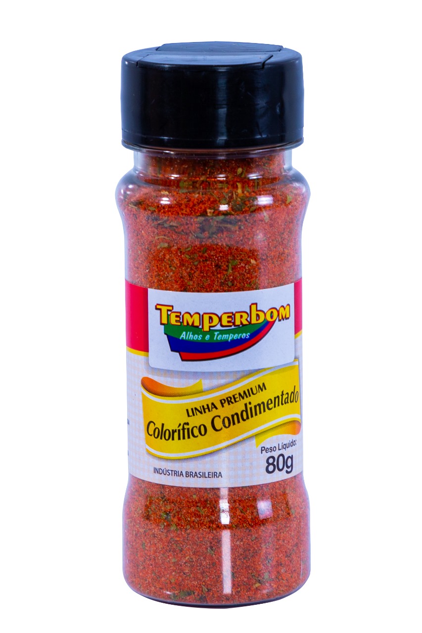Temperbom - Alhos e temperos | Colorífico Condimentado 80g