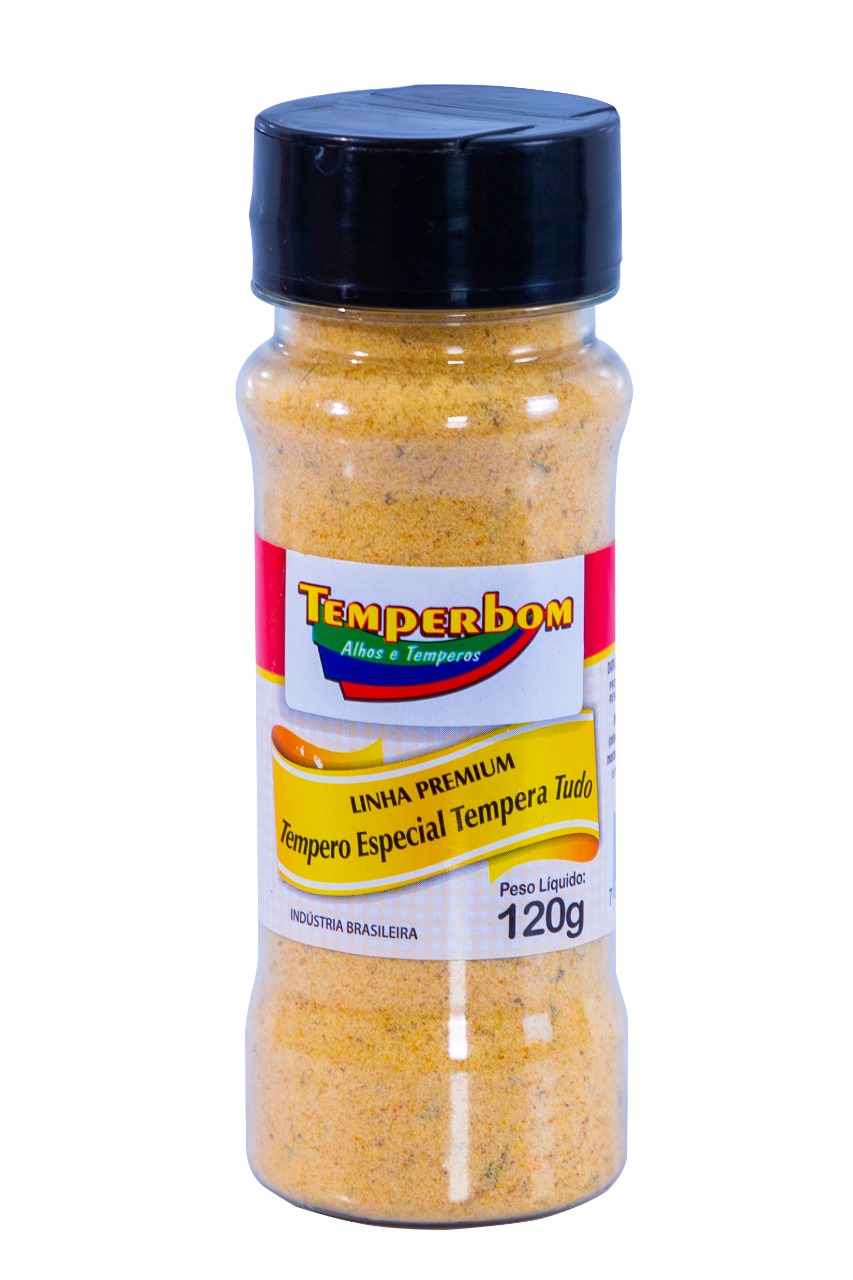 Temperbom - Alhos e temperos | Tempero Tempera Tudo 120g